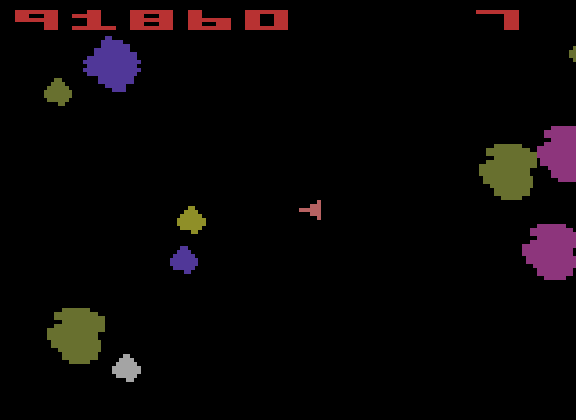 8-Bit City: Asteroids Atari 2600/VCS
